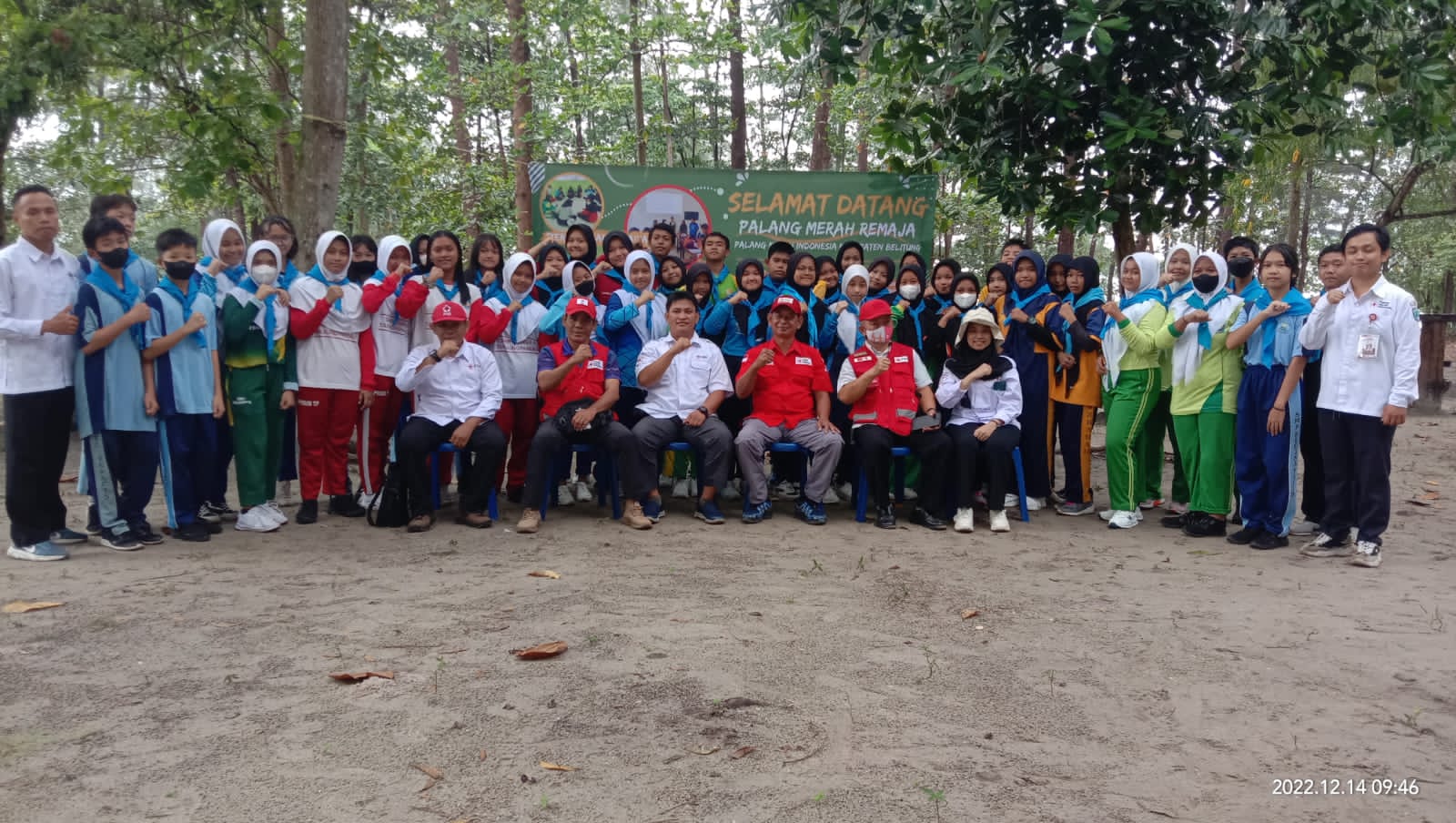 87 Anggota Palang Merah Remaja Dikukuhkan, Calon Relawan PMI di Masa ...