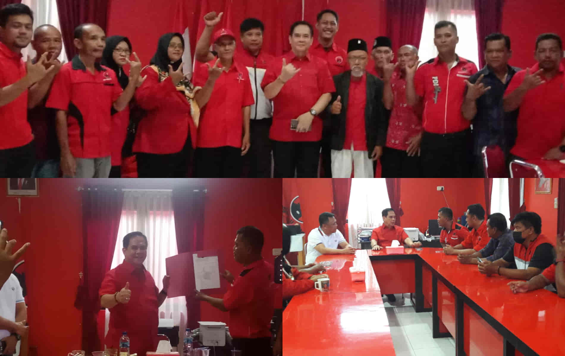 Ambil Formulir Bacalon Bupati di PDI Perjuangan, Azwardy Azhar Siap ...